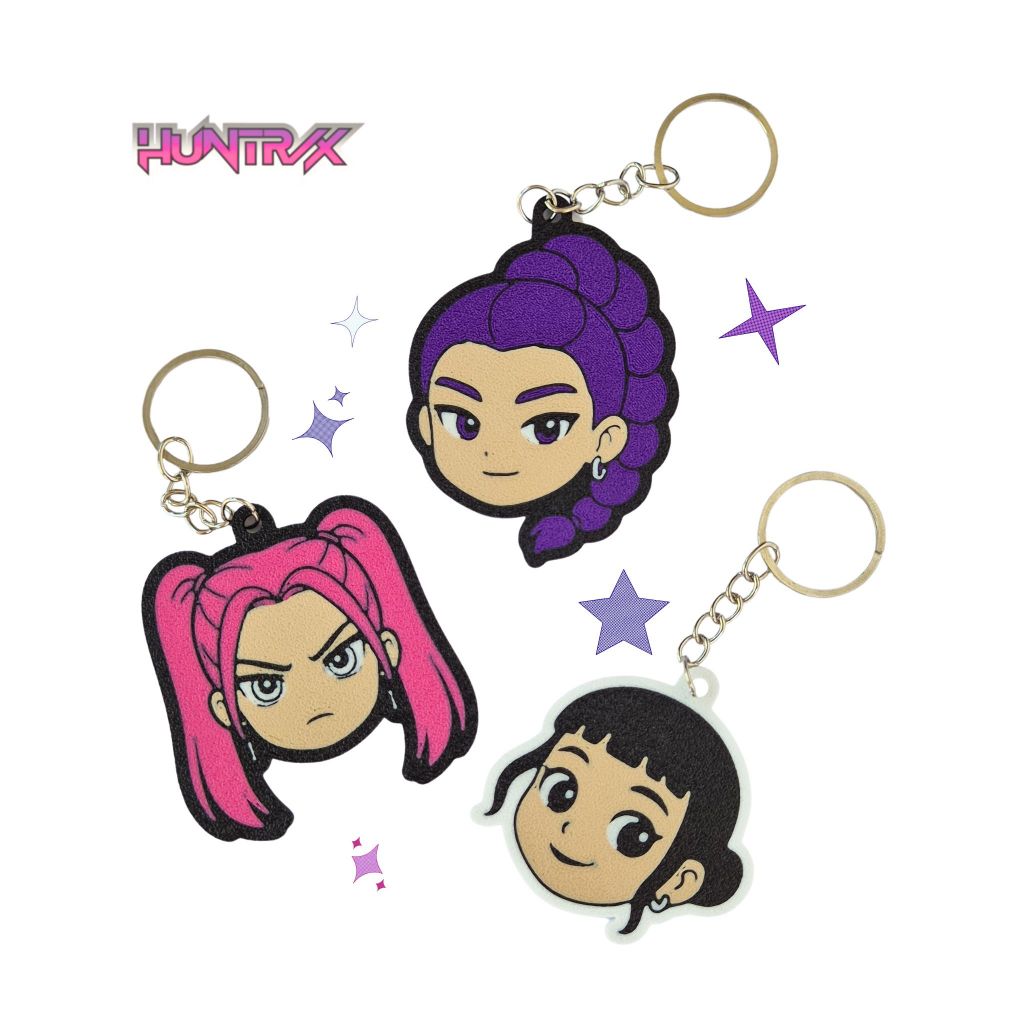 Chaveiro Huntrix Guerreiras do k-pop | Rumi, Mira, Zoey | Kit Huntrix ...