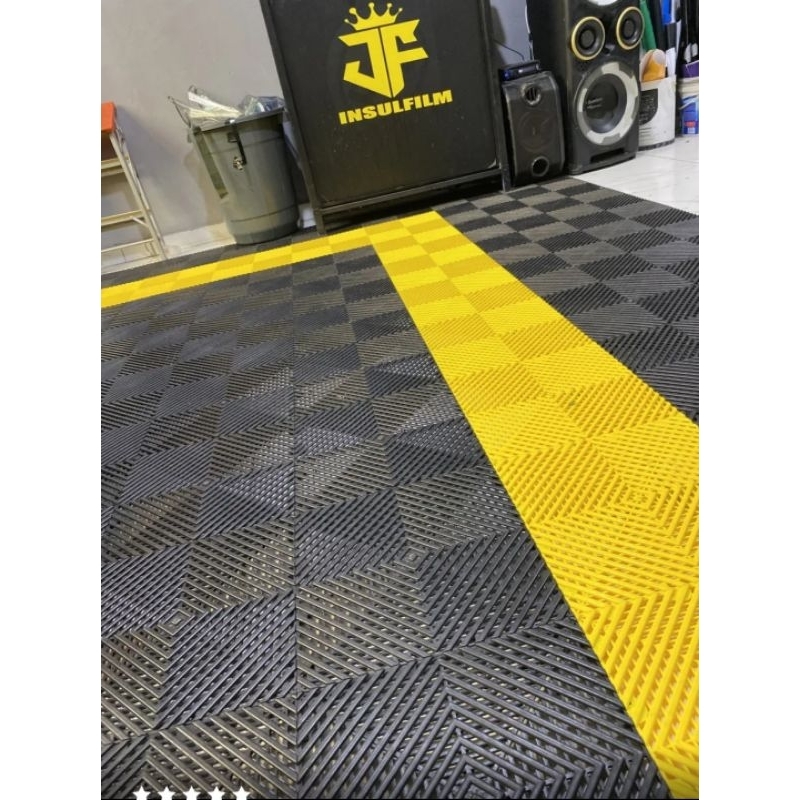 kit 25 piso modular automotivo 33x33 - cobrem 2,72m² | Shopee Brasil