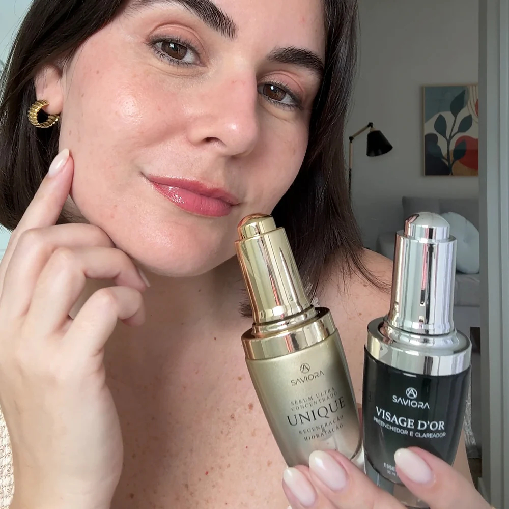 Kit SaviorA Visage D’Or 30ml + Unique Sérum Facial Clareador ...