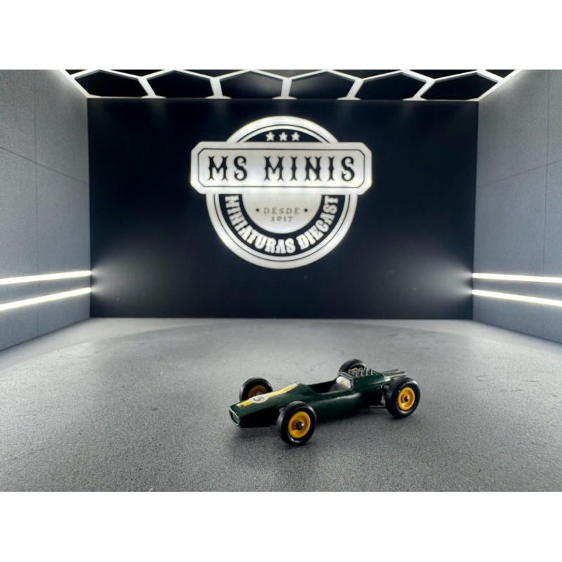 Miniatura Matchbox Series 19 Loose - Lotus Racing Numero 3 1/64 *Usado ...