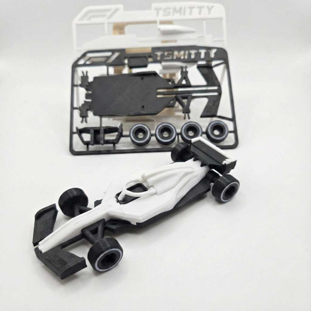 Miniatura Kit F1 para Montar – Carro de Fórmula 1 | Kit Card ...