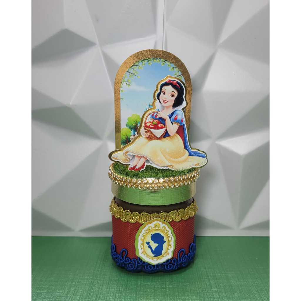 NUTELLA DE LUXO NO TEMA BRANCA DE NEVE/FAÇO TODOS OS TEMAS SÓ CHAMAR NO ...