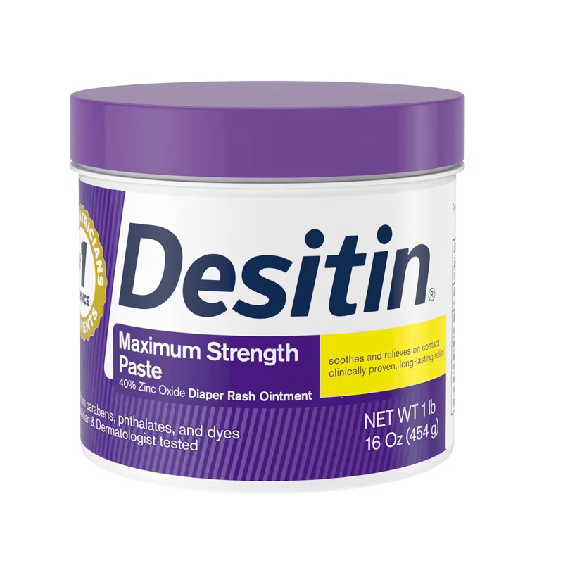 Pote Desitin roxo 454g Maximum Strength Baby Diaper Rash Cream ...