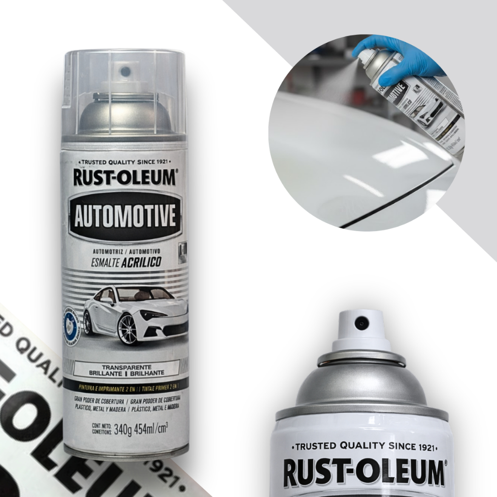 Esmalte Acrílico Automotive Transparente Brilhante Rust Oleum | Shopee ...
