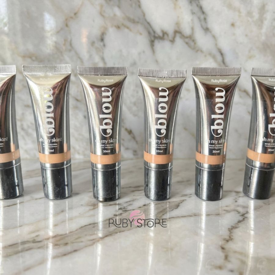 Base Líquida Ruby Rose Blow Oh My Skin HBM3035 | Shopee Brasil