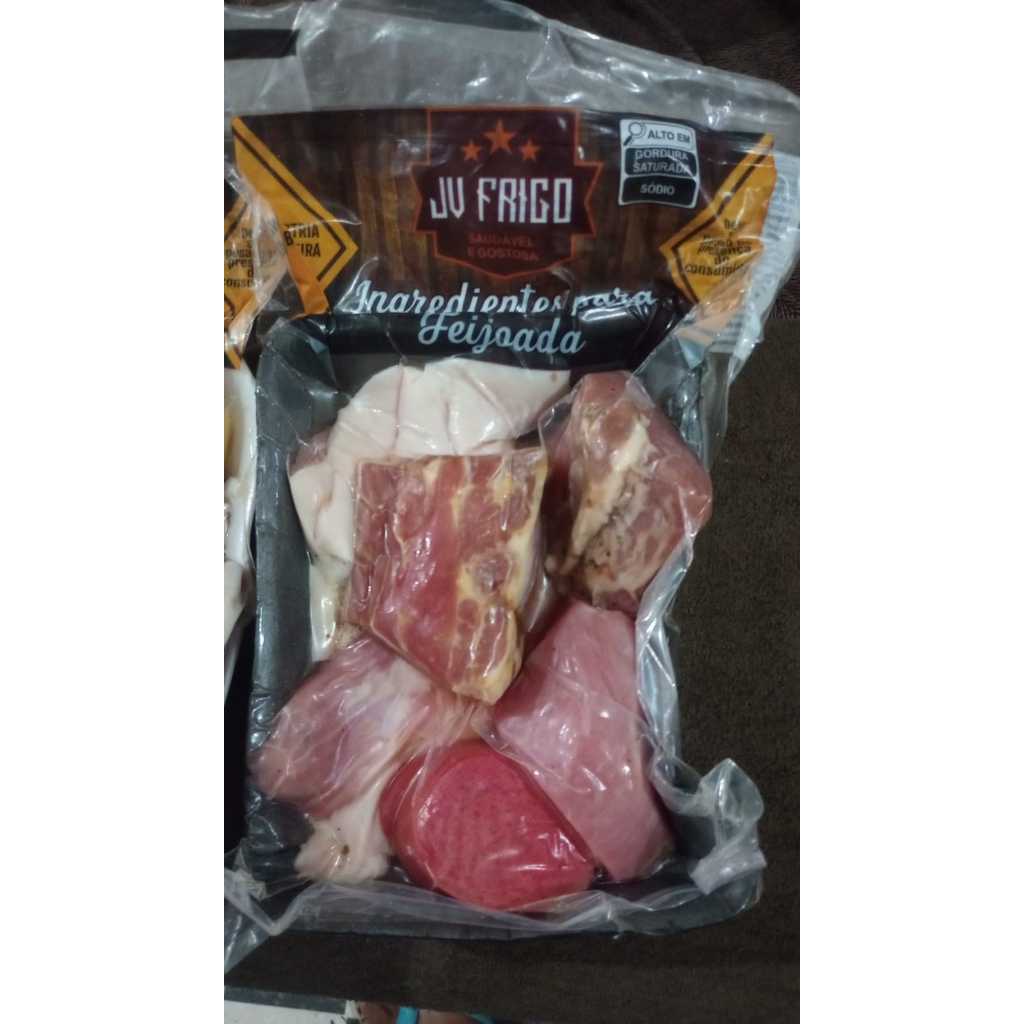 KIT FEIJOADA SALGADA 800 GR JV FRIGO ,VALIDADE LONGA | Shopee Brasil