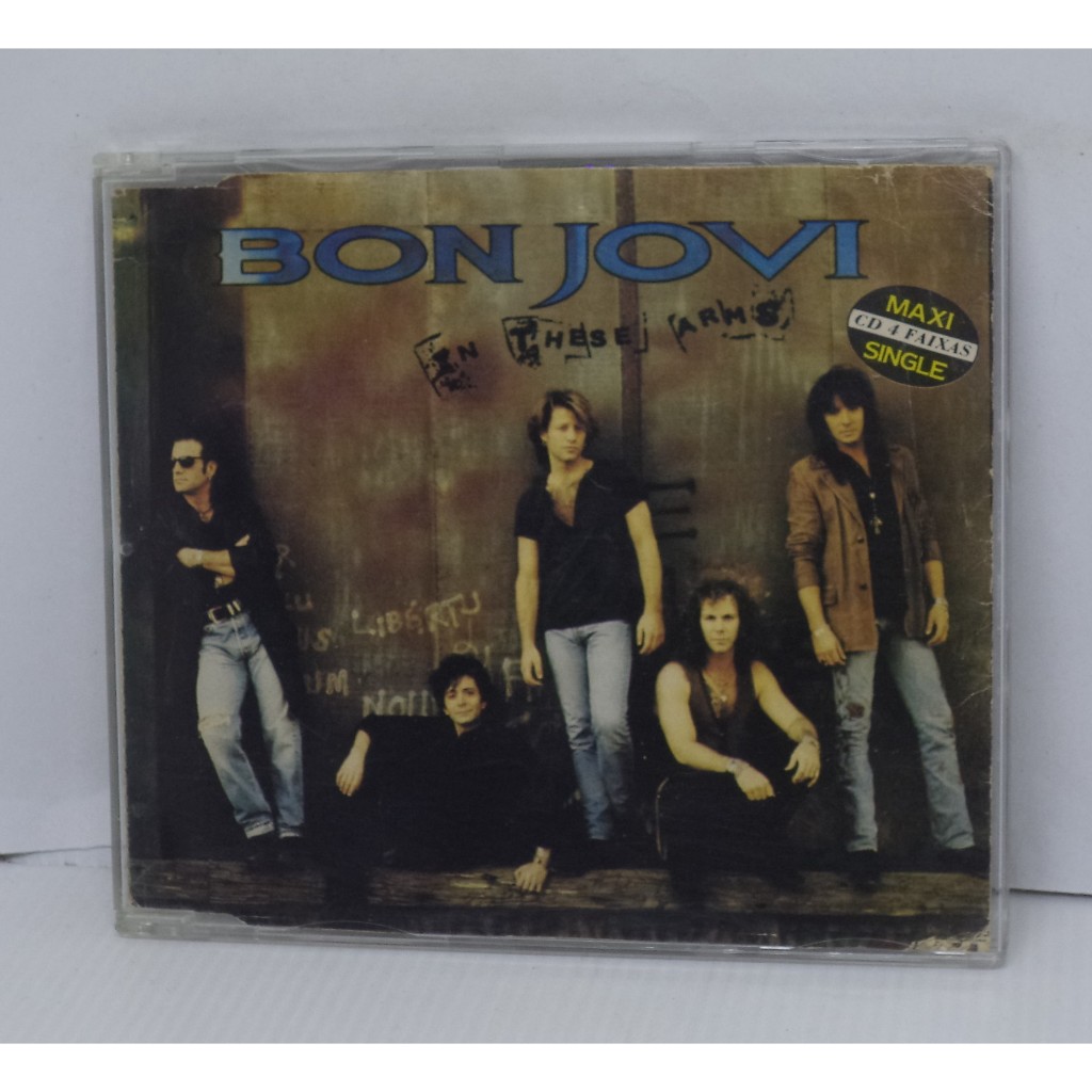 Cd - Bon Jovi - In These Arms (single) Estandar (Usado) | Shopee Brasil
