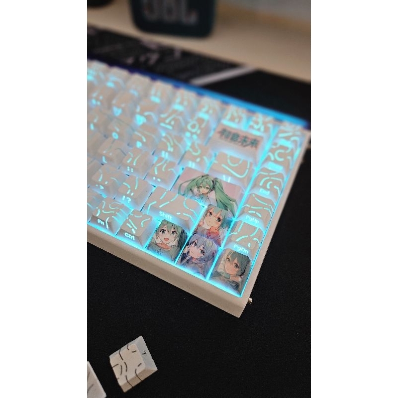 Teclas para teclado mecânico Hatsune Miku | Shopee Brasil