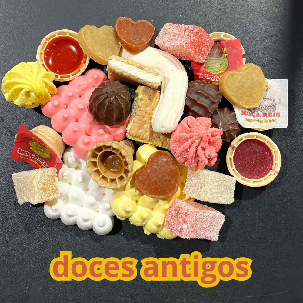 Doces antigos típicos de infancia 50 e 25 unidades | Shopee Brasil