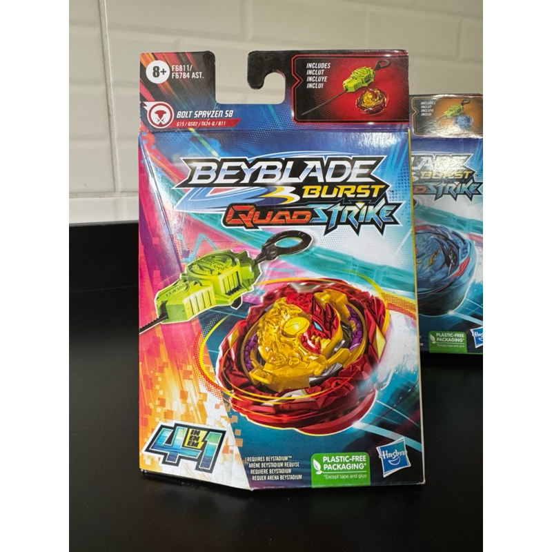 Beyblade Burst QuadStrike Bolt Spryzen S8 | Shopee Brasil