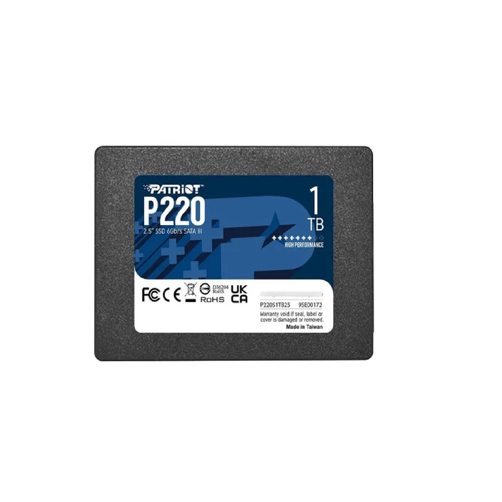 Disco Sólido Interno Patriot P220s1tb25 Ssd 1tb Preto | Shopee Brasil