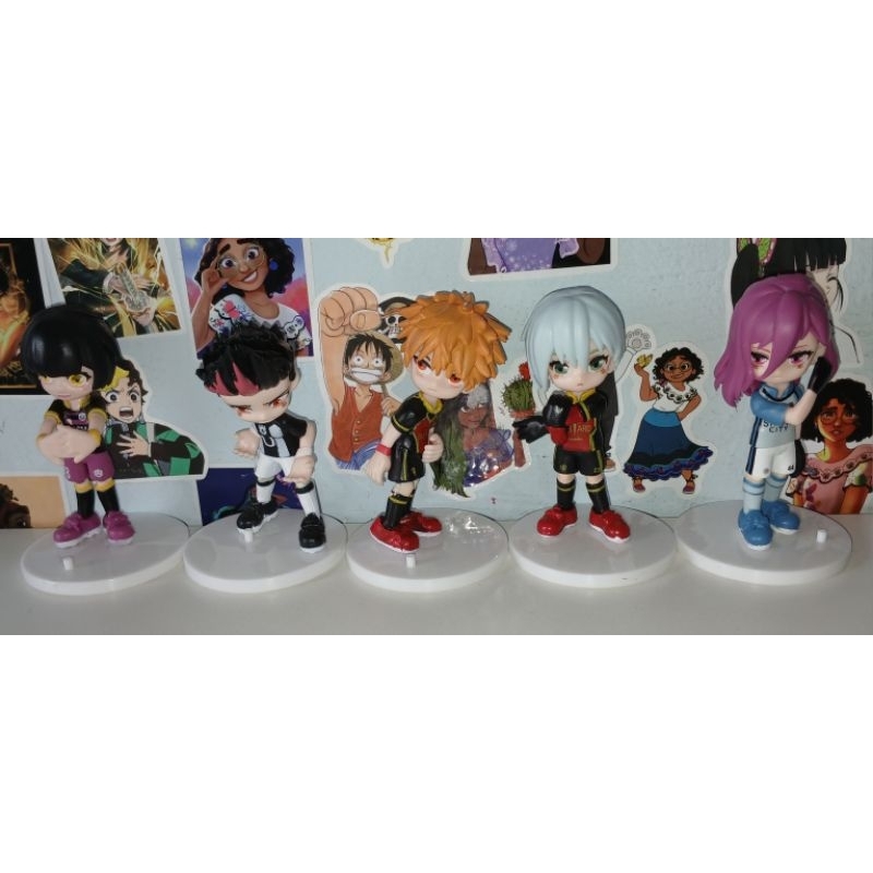 BONECO MINIATURA ACTION FIGURE ANIME BLUE LOCK KUNIGAMI CHIGIRI BAROU ...