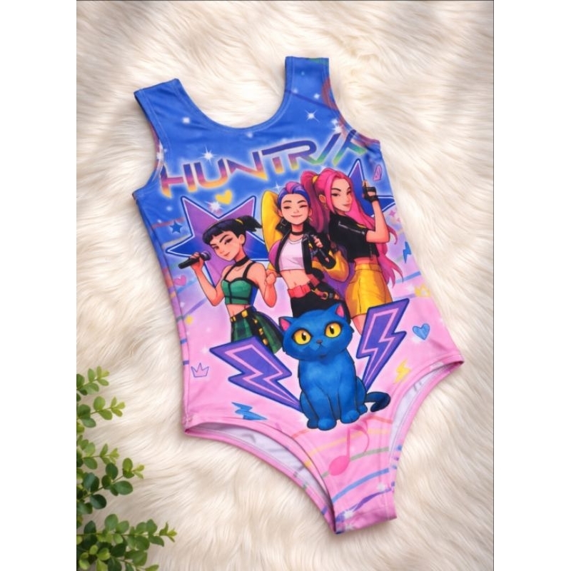 Body Infantil Guerreiras do K pop Guerreiras Huntrix Maio Fantasia ...