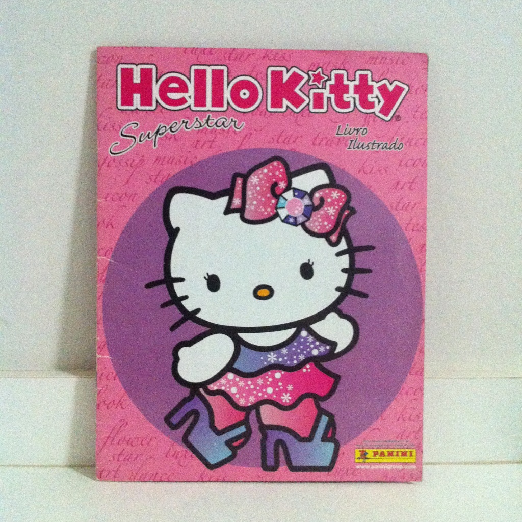 Álbum de Figurinhas Hello Kitty Superstar (Livro Ilustrado Raro ...