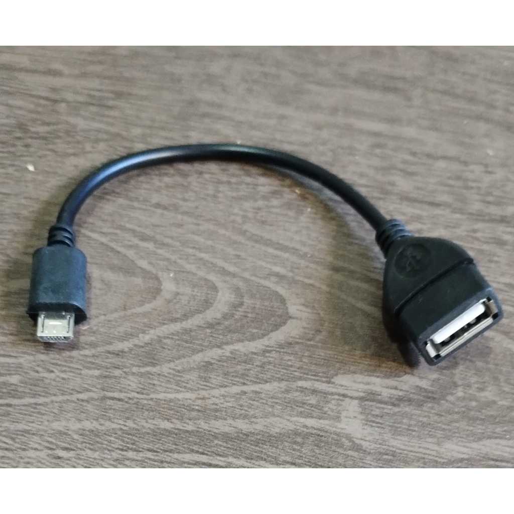 Cabo Adaptador OTG para V8 Micro USB Mouse Teclado Pendrive | Shopee Brasil