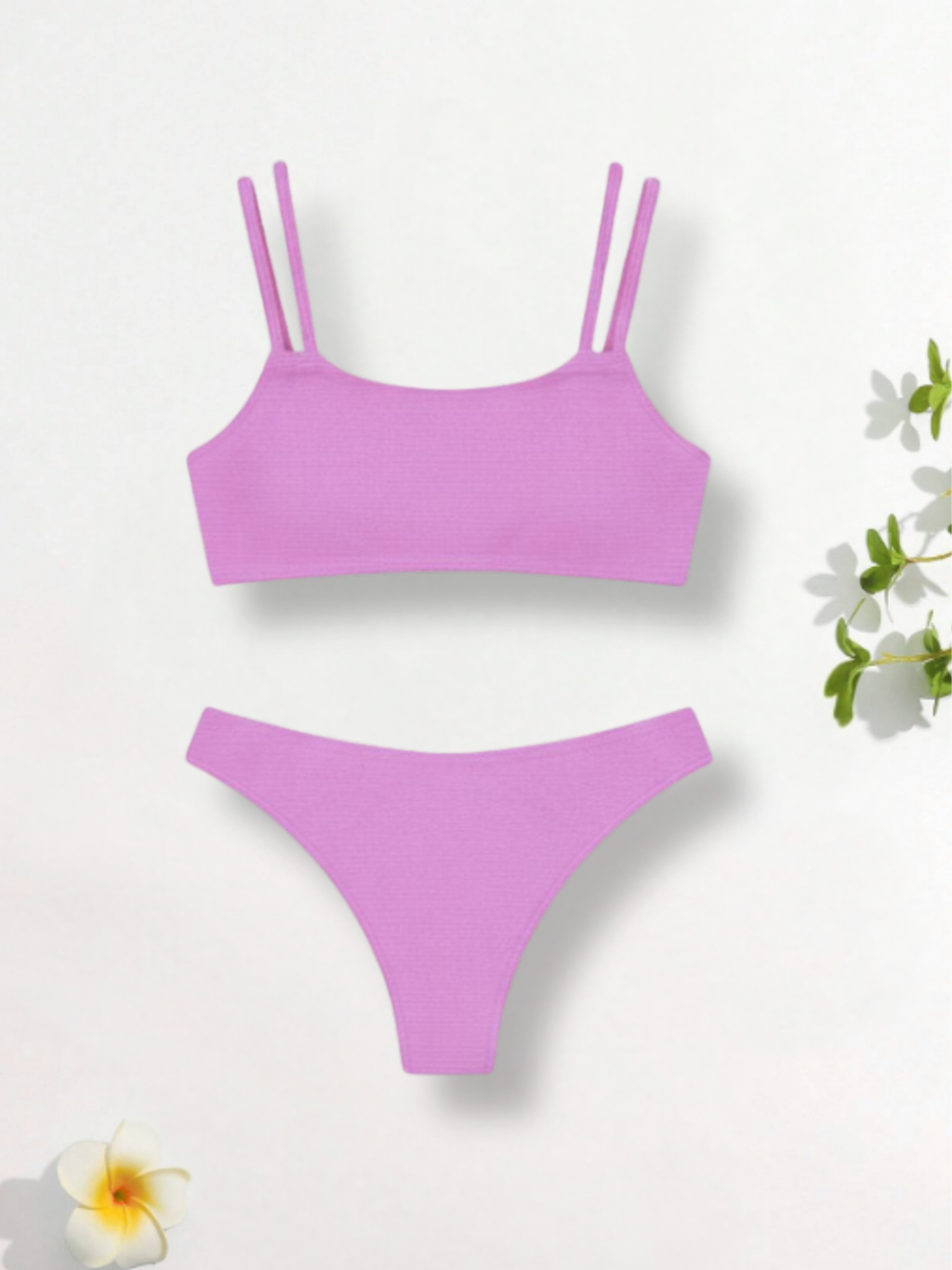 Conjunto de Biquíni Juvenil para Meninas Pré Adolescentes em Tecido ...