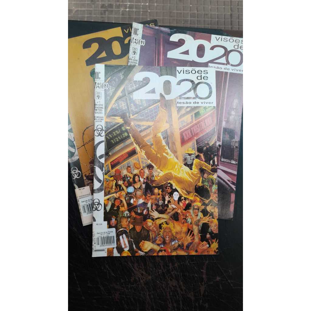 Visões de 2020 tesão de viver - Jamie Delano/ Frank Quitely | Shopee Brasil