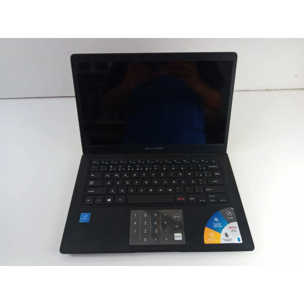 Tela 14.0 + Teclado Notebook Multilaser Legacy Pc310 (Sem Placa Main ...