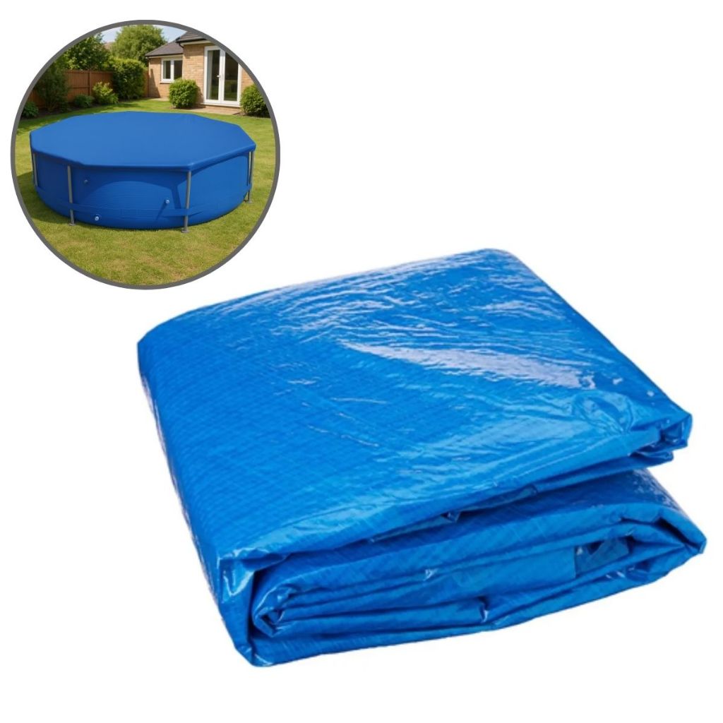Capa Piscina Borda Estruturada 3 Metros Diâmetro Importway | Shopee Brasil