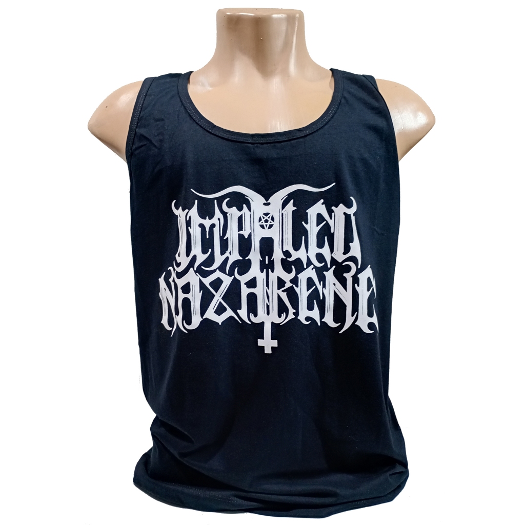 Camiseta regata Impaled Nazarene Logo Banda Black Metal | Shopee Brasil
