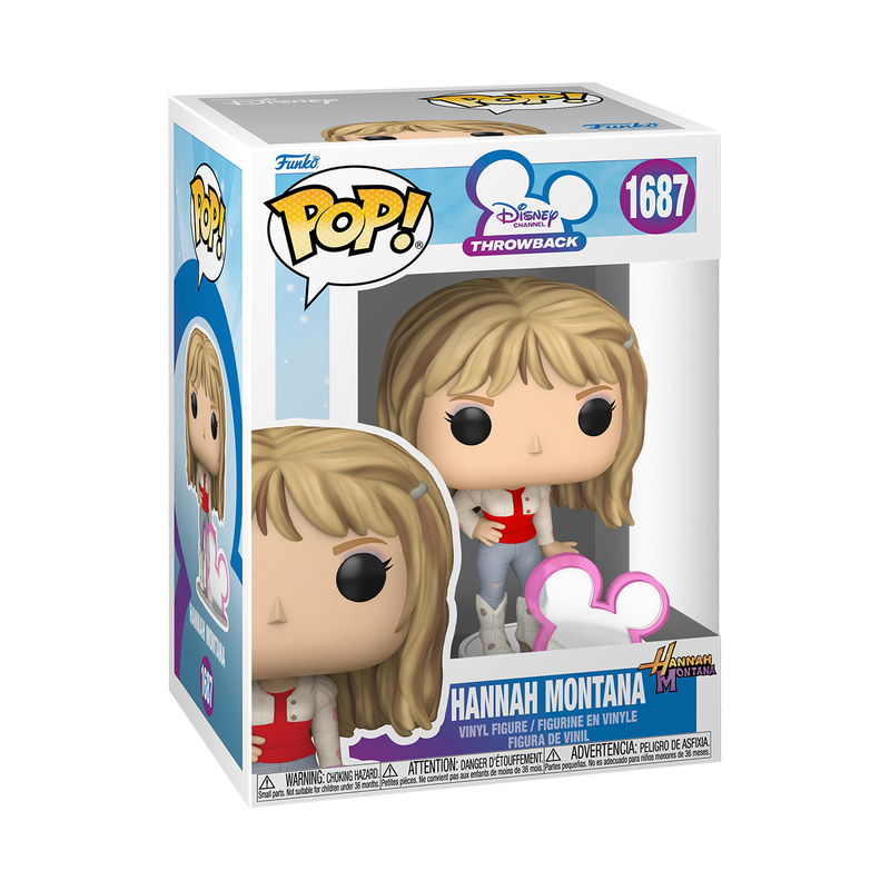 Funko Pop Hannah Montana 1687 Disney Channel Throwback | Shopee Brasil