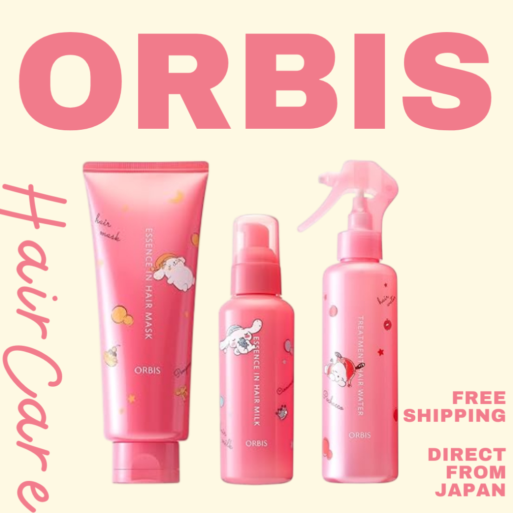 ORBIS Hair Care 3-Piece Set Sanrio Characters Limited Quantity (Hair ...