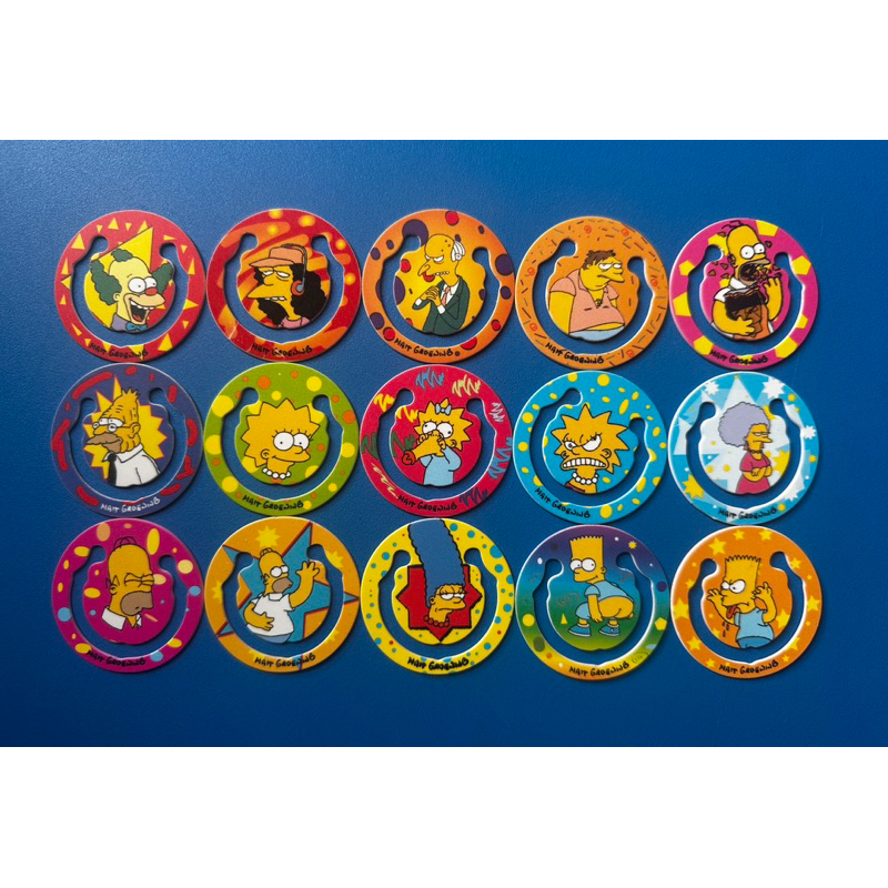 Tazo & Card Simpsons Clippos Smiths Original | Shopee Brasil