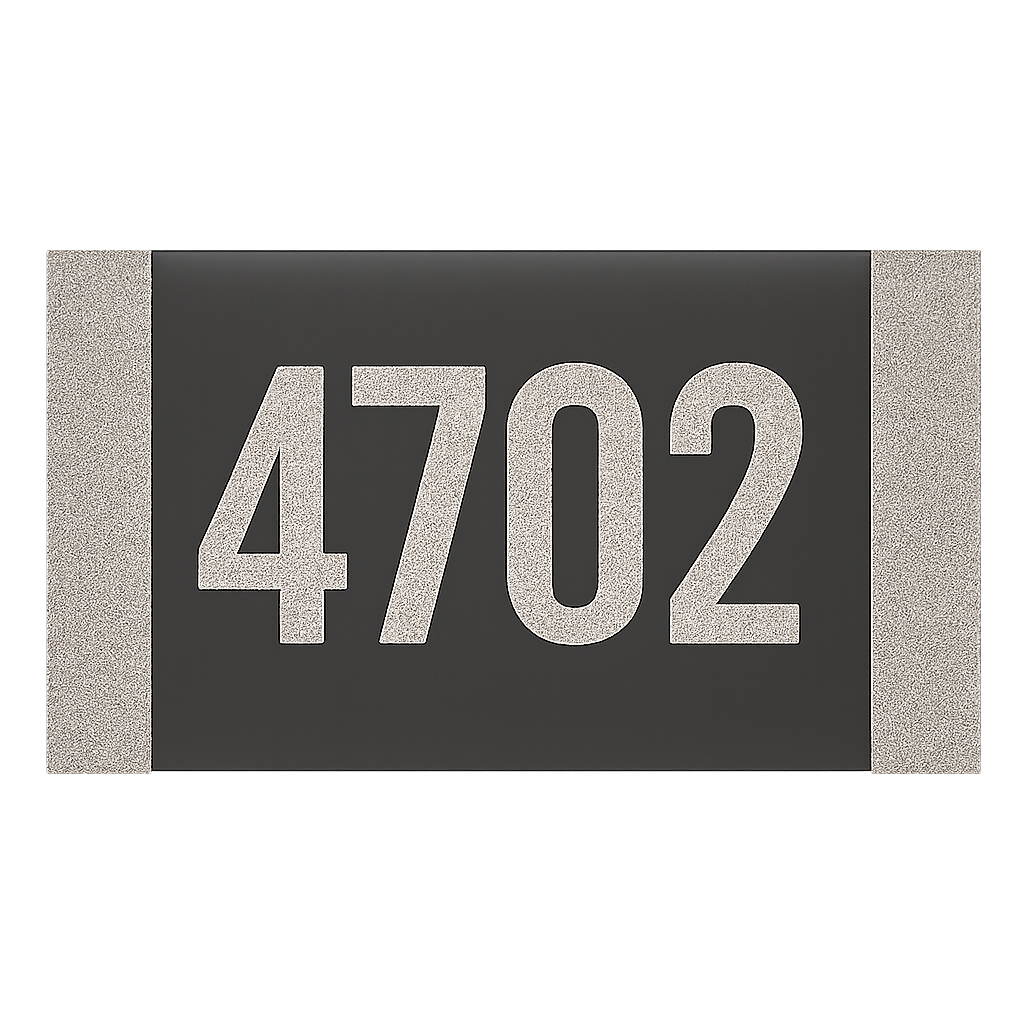 20 unidade 47K 4702 Resistor Smd 1206 1% 47 K ohms 3,2x1,6mm | Shopee ...