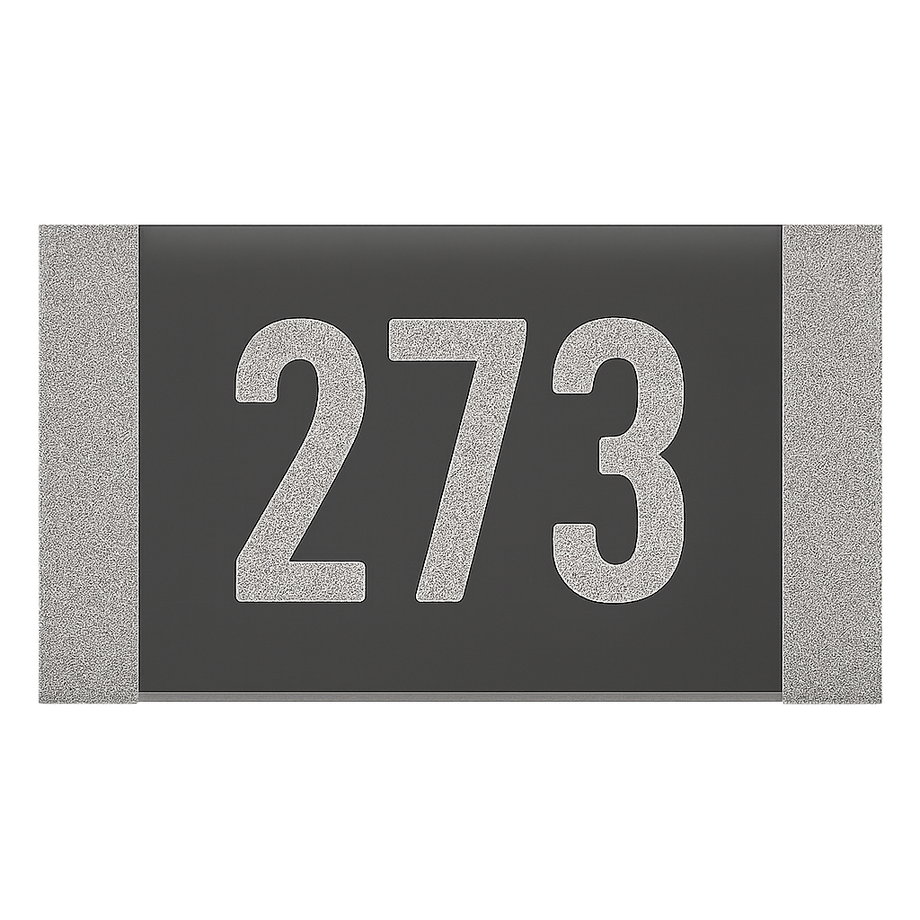 20 unidade 27K 273 Resistor Smd 0603 5% 27 K ohms 1,6x0,8mm | Shopee Brasil