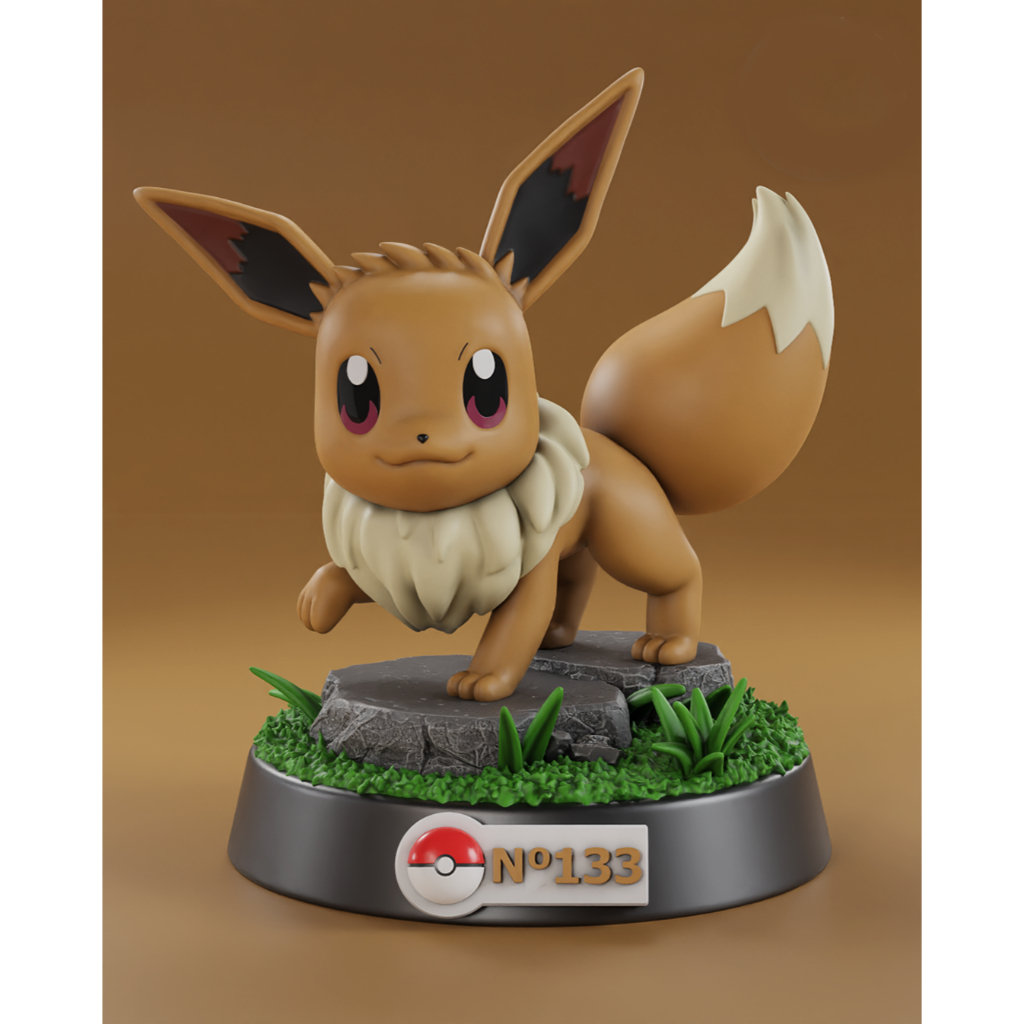 Eve - Pokémon - Action Figure em Resina - Figura de Ação - Anime ...