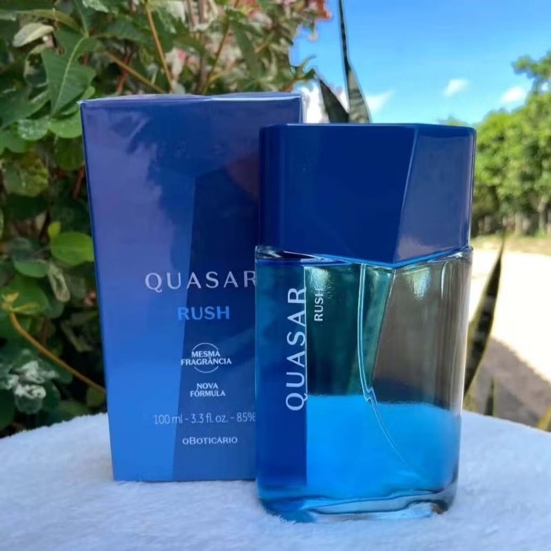 Perfume Quasar Rush 100ml Boticário | Shopee Brasil