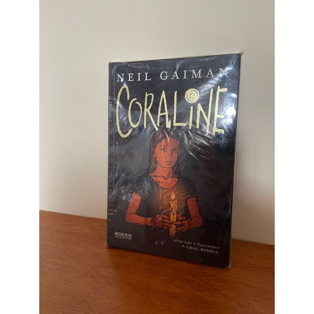 Coraline Graphic Novel Neil Gaiman | Shopee Brasil
