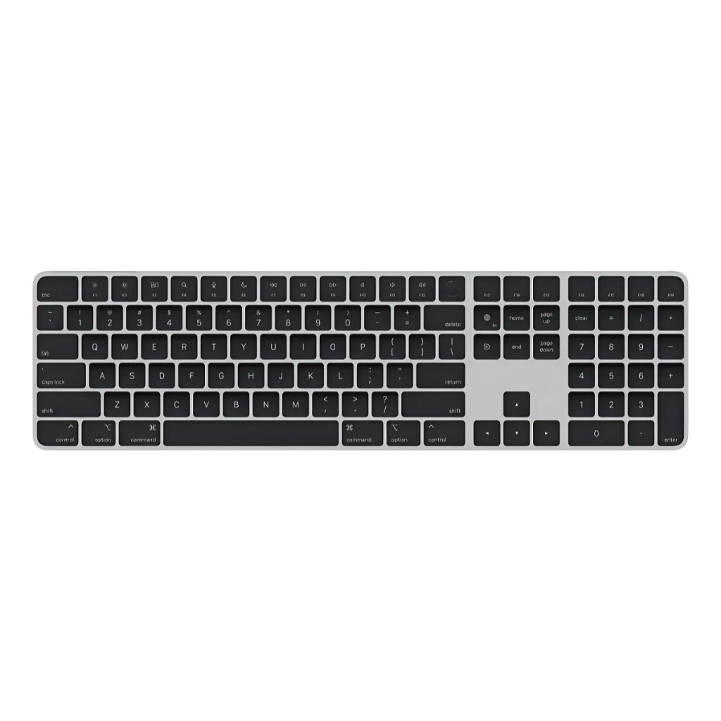 Teclado Apple Magic Keyboard Numeric Keypad Touch ID USB-C | Shopee Brasil