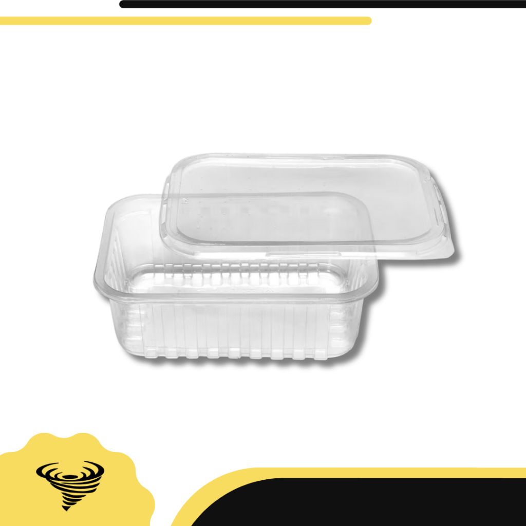 24 Unidades Marmita plastica 500ml Reforçada Pronta Entrega Delivery ...