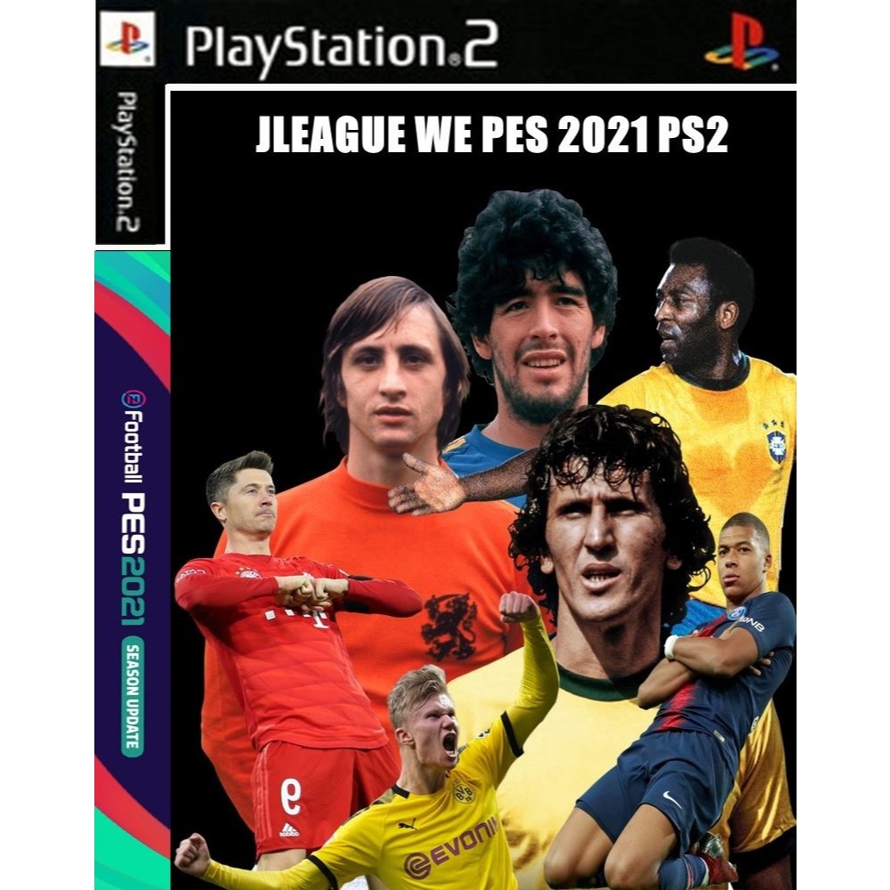 jogo j league pes 2021 ps2 - playstation 2 | Shopee Brasil