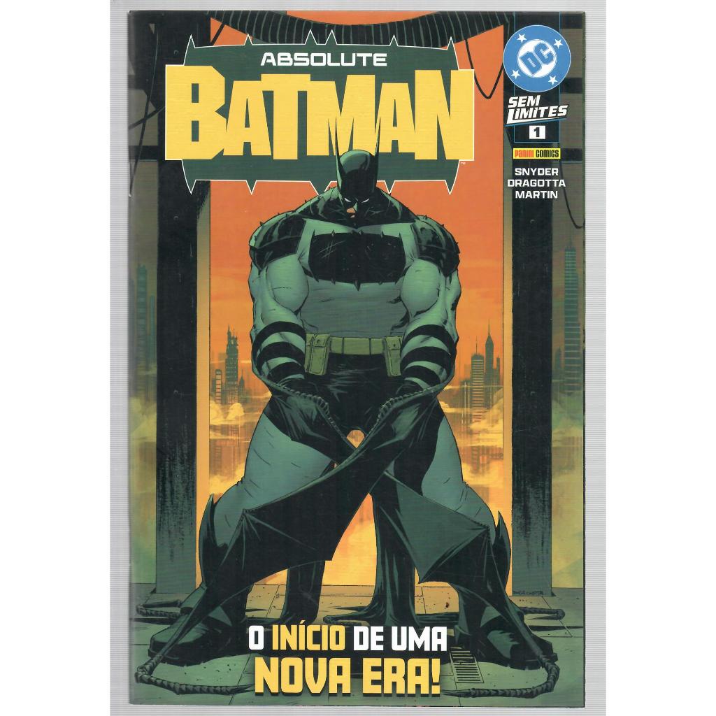 Absolute Batman n° 1 (09/2025) Panini - Capa Comum | Shopee Brasil