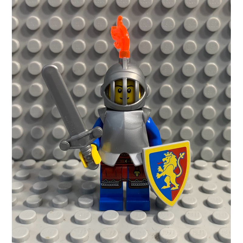 Lego Castle Minifigura MOC Cavaleiro Instrutor 8 peças Lego original ...