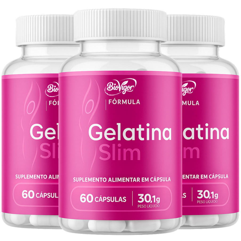 3x gelatina slim 180 Caps Original - Única loja autorizada | Shopee Brasil