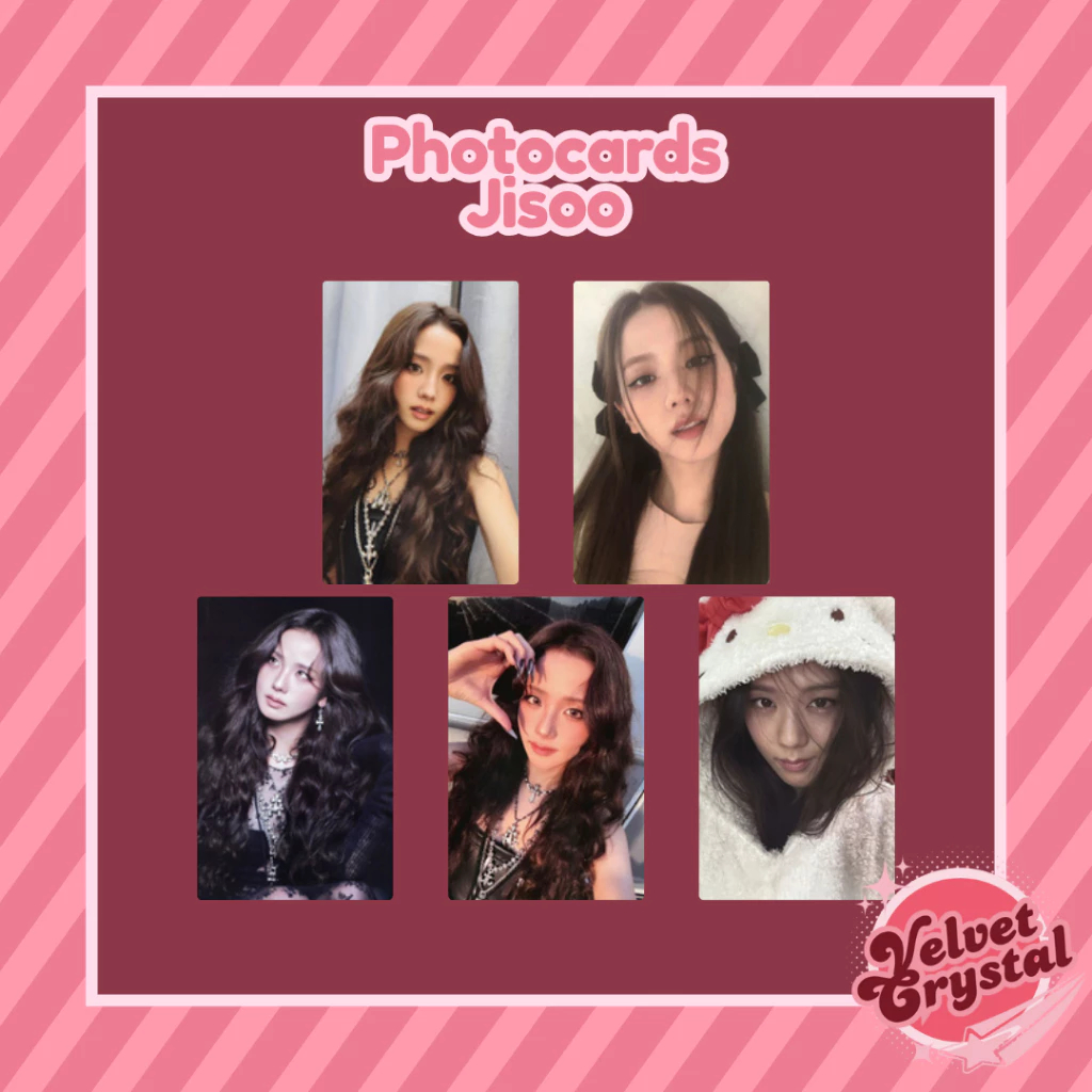 Photocard Blackpink Jisoo Frente e Verso – Fanmade K-pop Idol ...