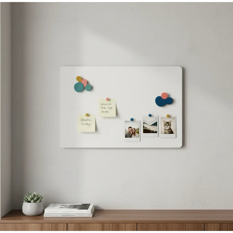 Painel + IMÃS Quadro de Metal Placa Decorativa Desenhos Colantes ...