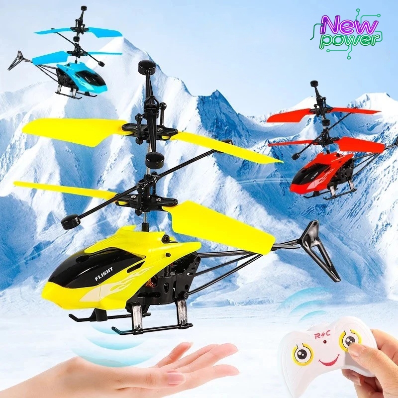 Aeronave De Controle Remoto Recarregável Com Detecção De Helicóptero ...
