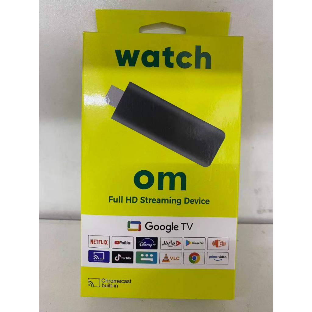 Convertidor A Smart Tv Om Google Tv Streaming Hd Color Negro Tipo De ...
