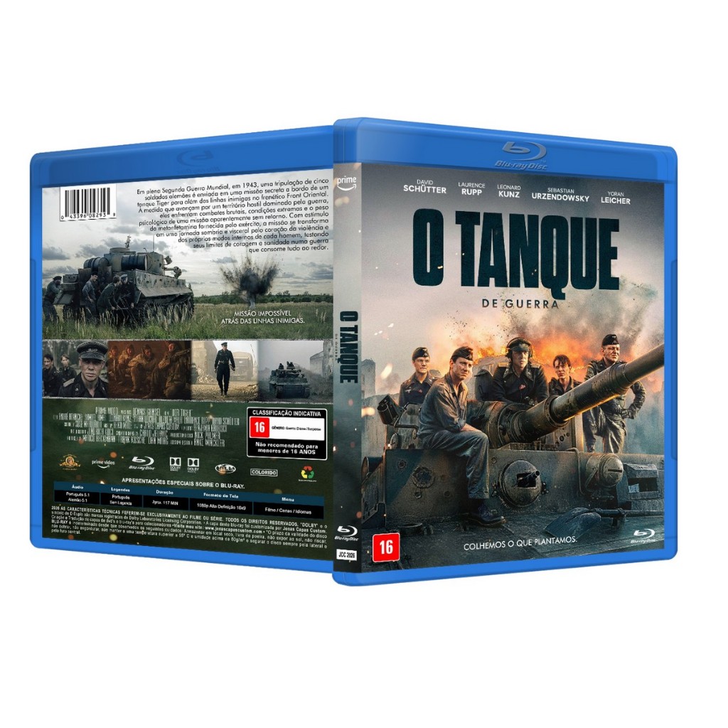 Blu-ray: O Tanque De Guerra DUB/LEG - SEM BOX | Shopee Brasil