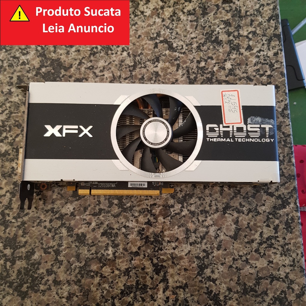 Placa De Video Xfx Ghost Thermal Radeon Hd7870 - Sucata (Usado ...