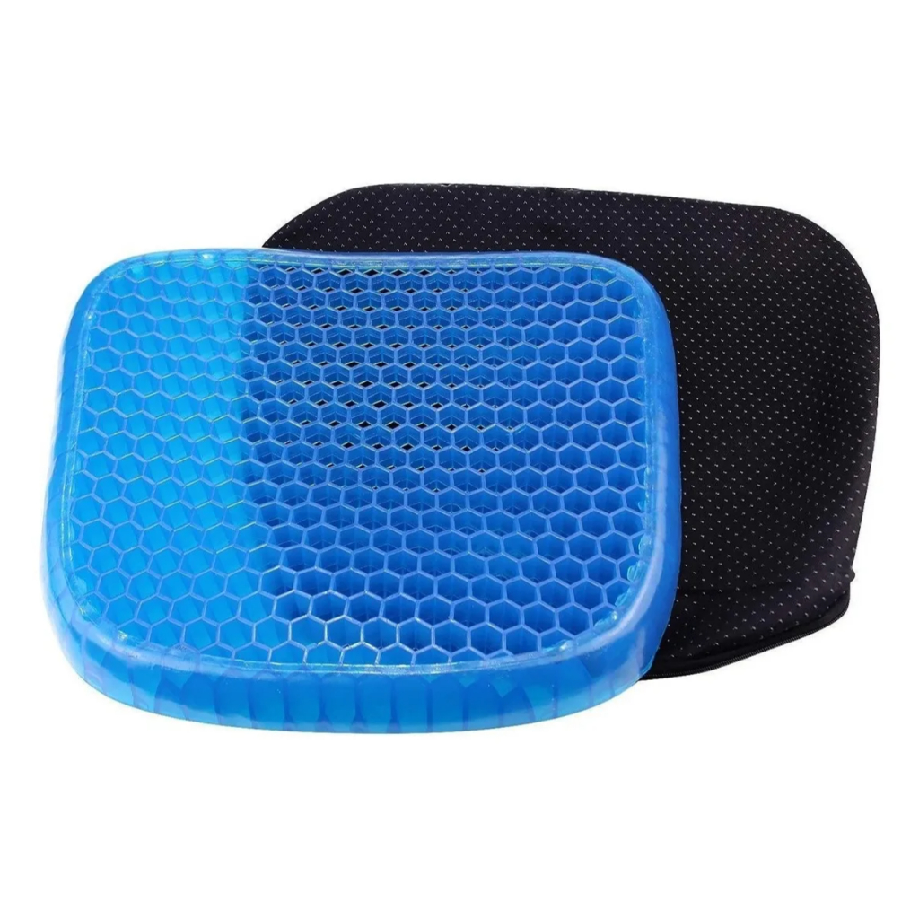 Almofada Egg Sit Ortopédica Alívio Imediato da Dor no Cóccix Silicone ...