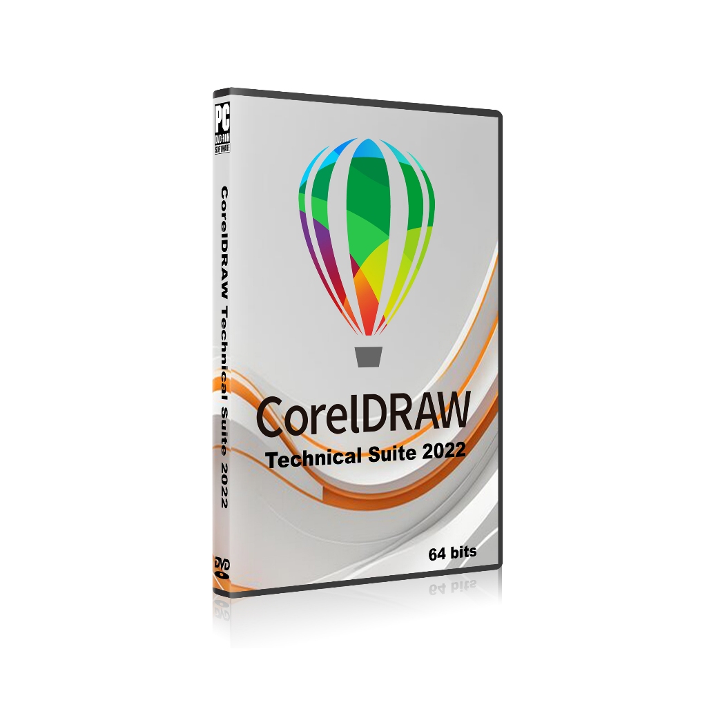CorelDRAW 2022 64 bits - Versão Completa e Vitalícia (DVD/PC) | Shopee ...