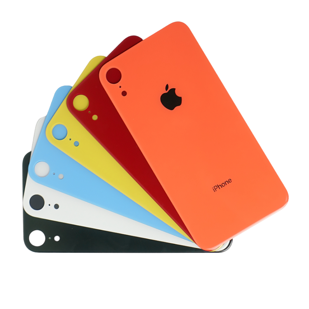 Tampa Traseira Vidro iPhone XR Furo da câmera maior | Shopee Brasil