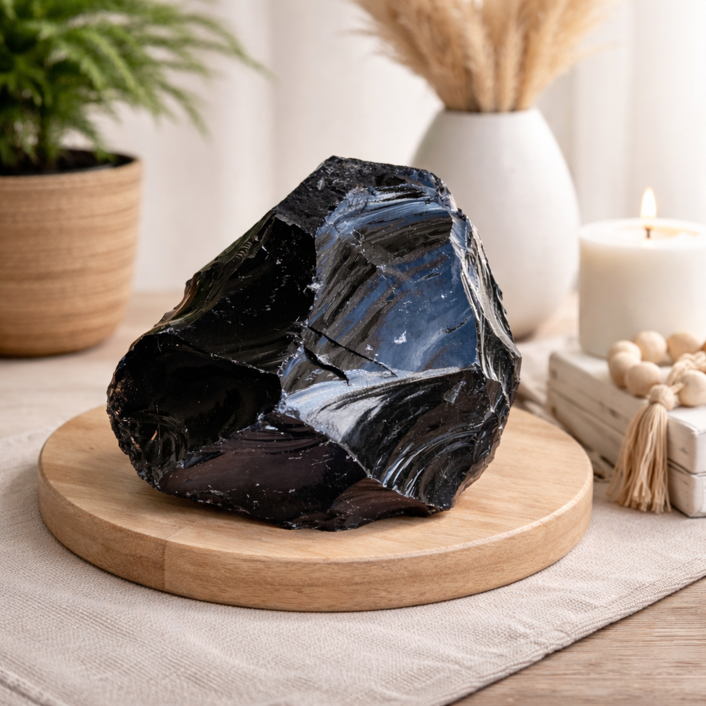 Pedras Brutas para Ambiente 500G A 1KG | Obsidiana Negra, Quartzo Azul ...