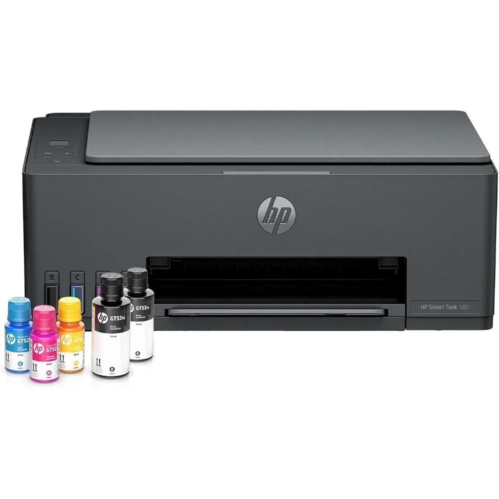 Impressora Multifuncional Smart Tank 581 - Hp Tanque de Tinta Colorida ...