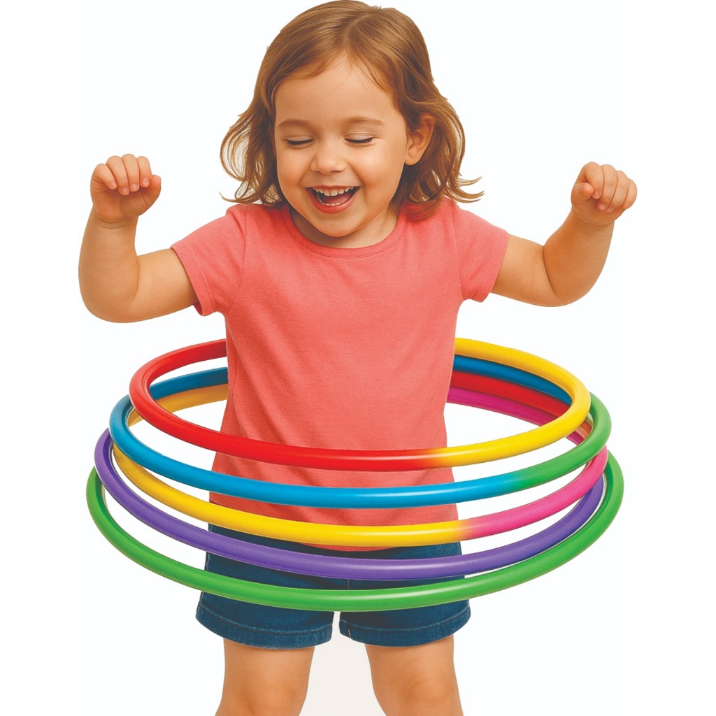 20 Bambolê Arco 42cm Para Criança Pequena Brinquedo Recreação Barato ...